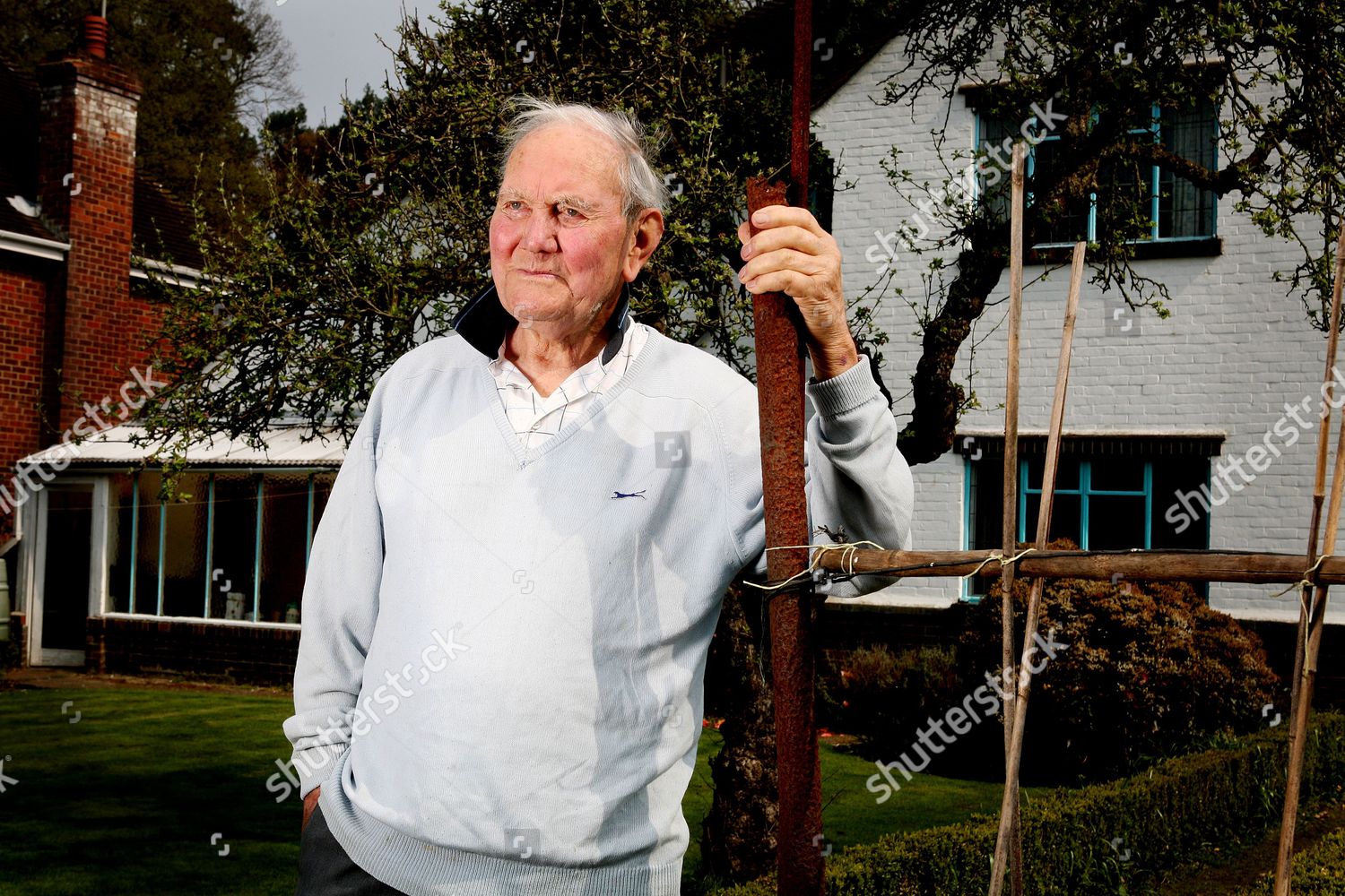 Former England Cricketer Sir Alec Bedser Editorial Stock Photo - Stock ...