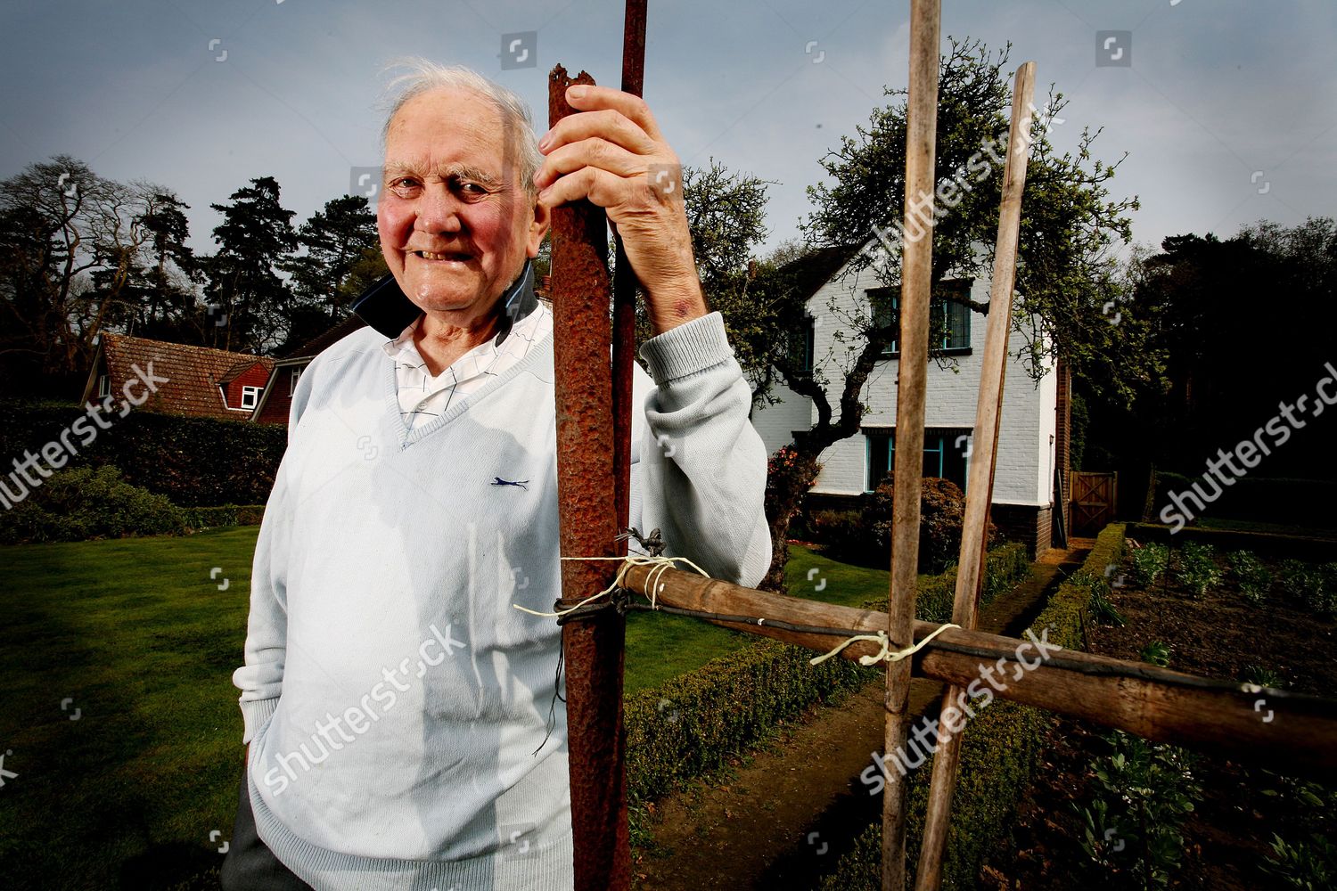 Former England Cricketer Sir Alec Bedser Editorial Stock Photo - Stock ...