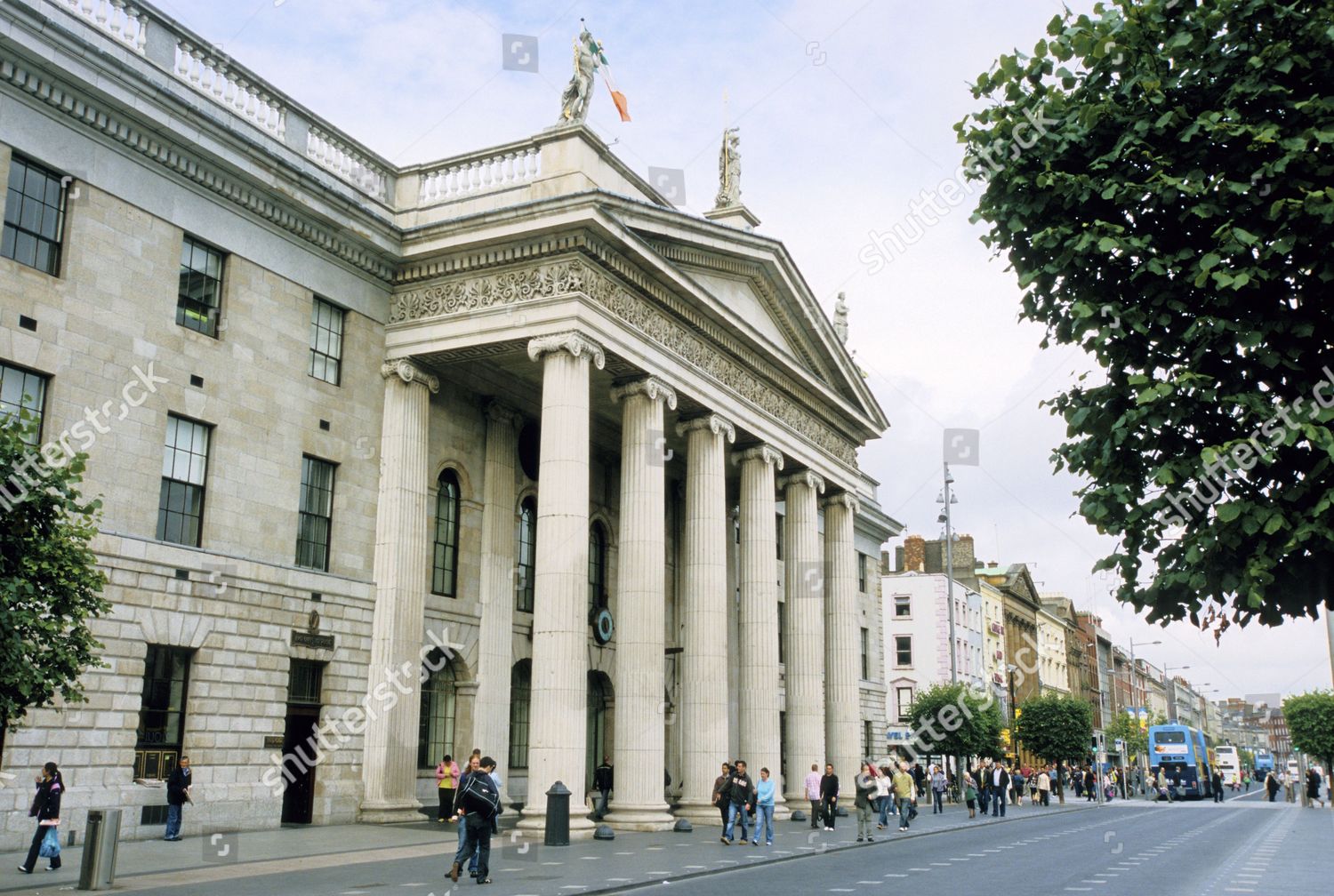 Gpo Building On Oconnell Street Built Editorial Stock Photo - Stock ...