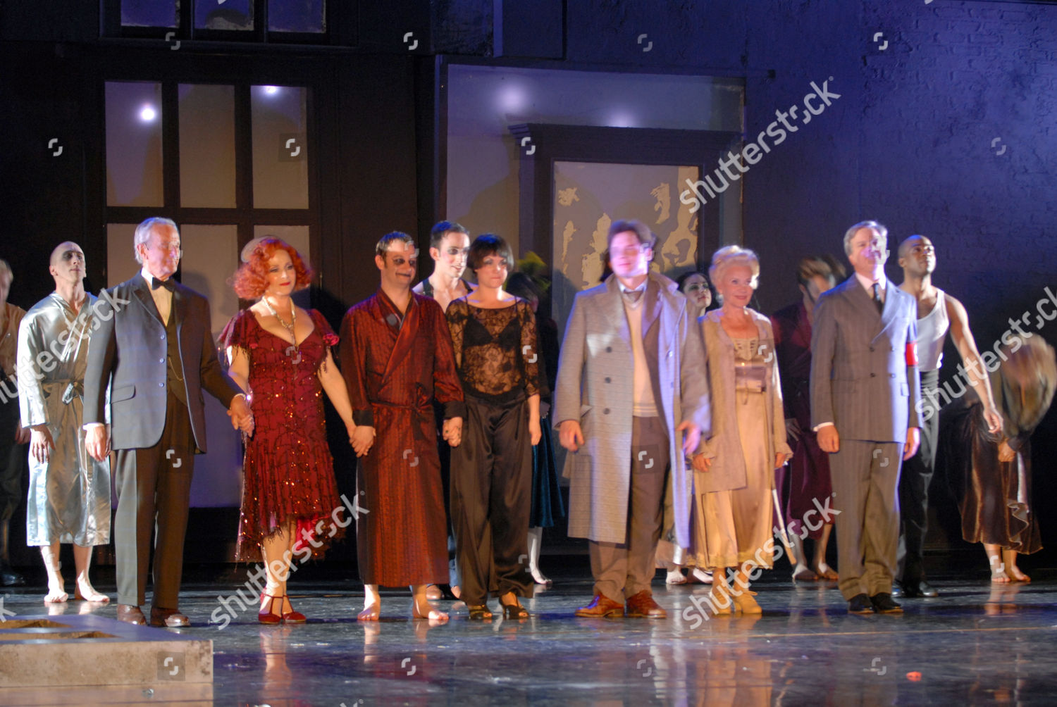 Cast On Stage Including Kim Medcalf Editorial Stock Photo - Stock Image ...