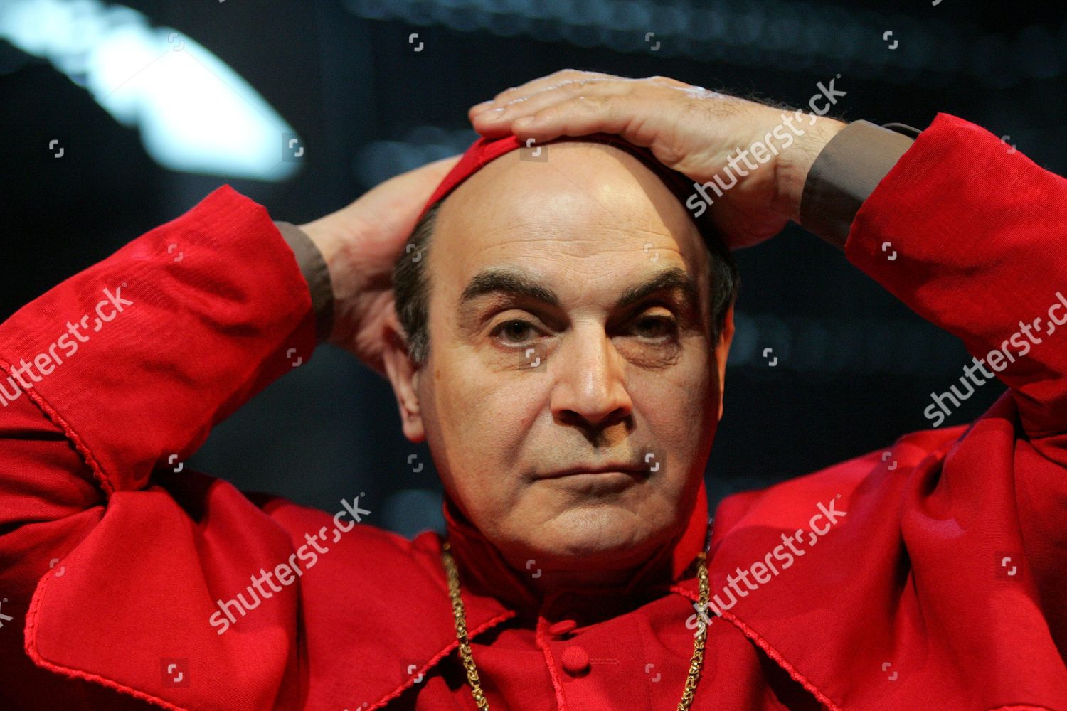 David Suchet Cardinal Benelli Editorial Stock Photo - Stock Image ...