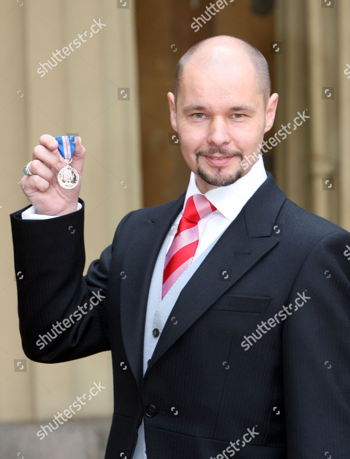 Michael Grove His Queens Gallantry Medal Editorial Stock Photo - Stock ...