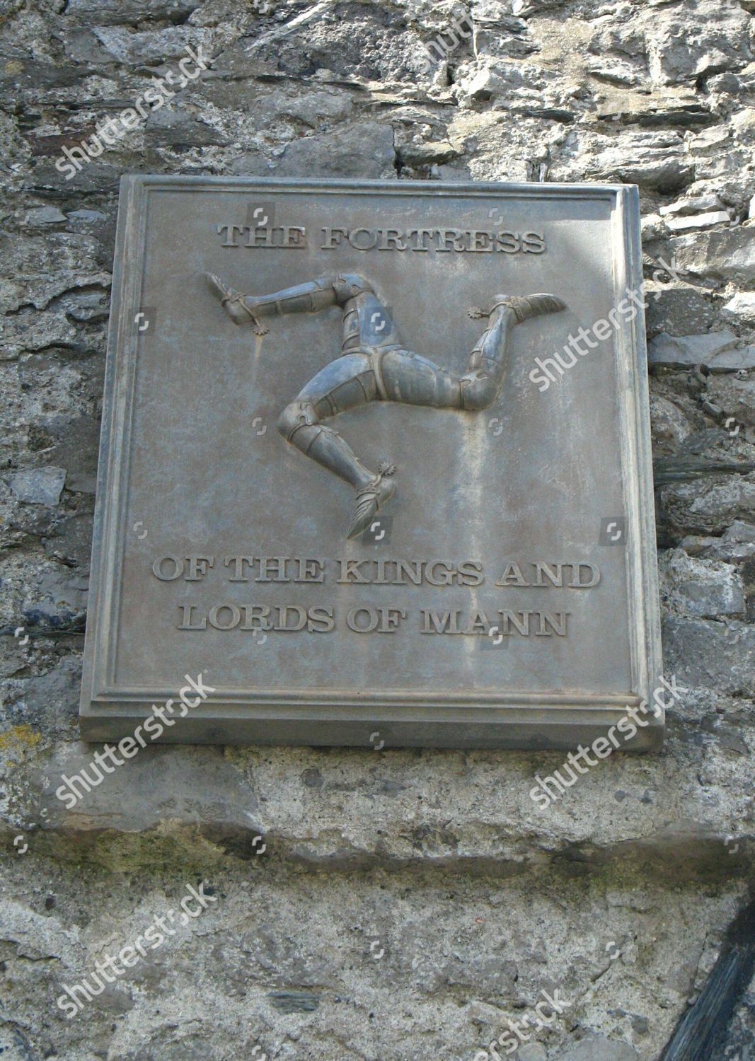 Three Legs Man Emblem Isle Man Editorial Stock Photo - Stock Image ...