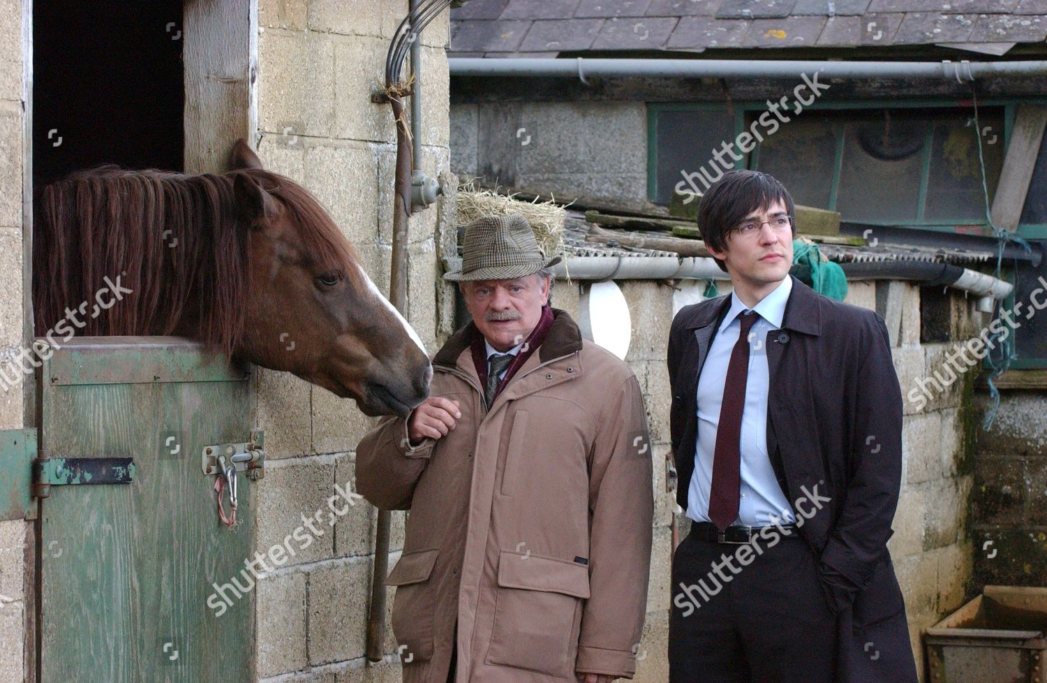 David Jason Blake Ritson Touch Frost Editorial Stock Photo - Stock ...