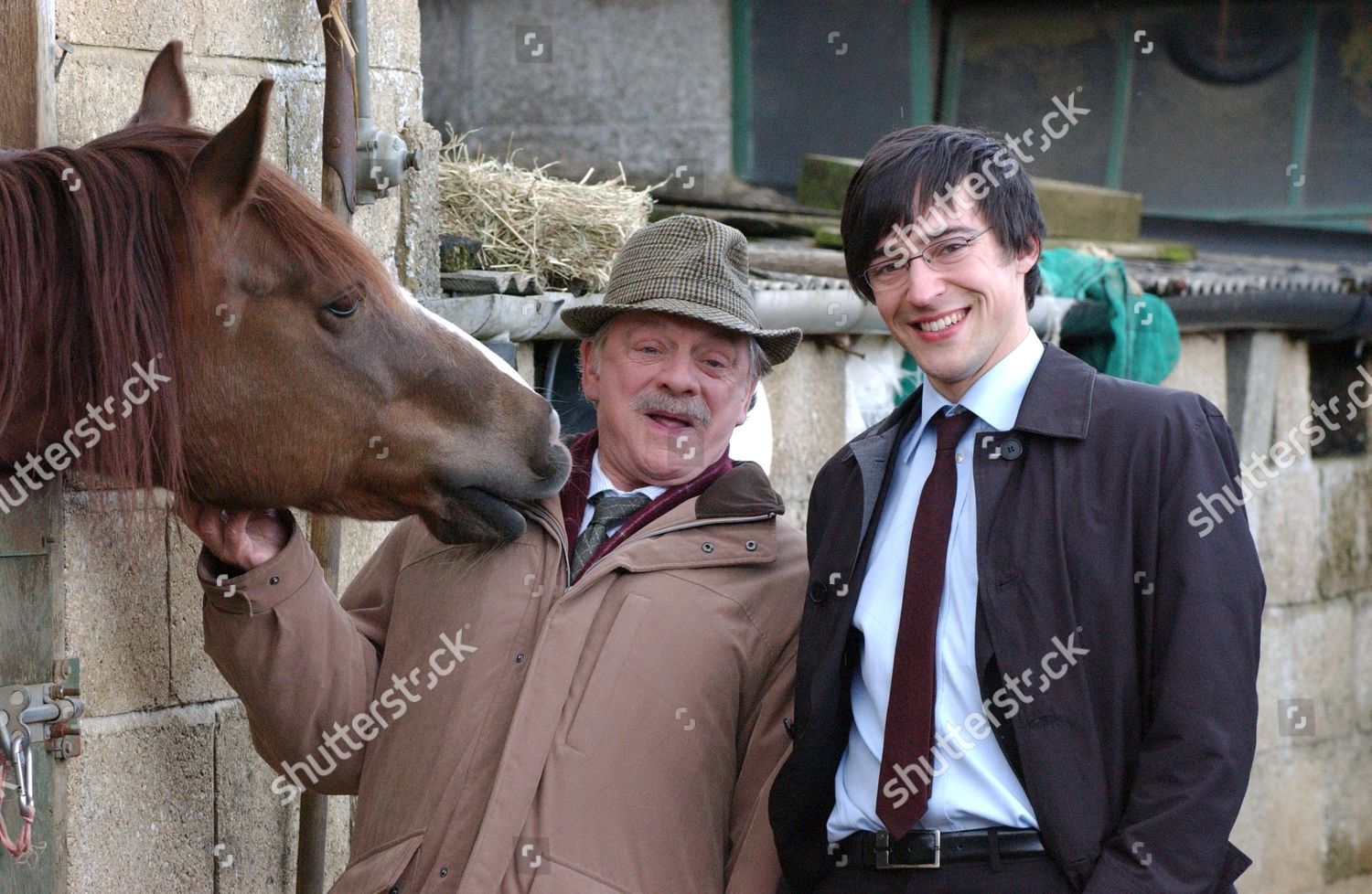 David Jason Blake Ritson Touch Frost Editorial Stock Photo - Stock ...