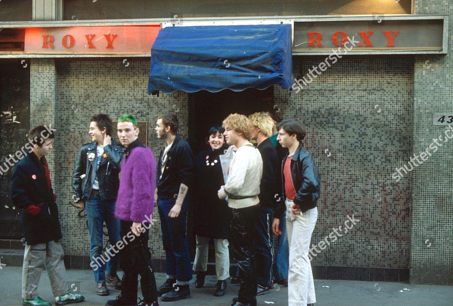 Punks Outside Roxy Editorial Stock Photo - Stock Image | Shutterstock