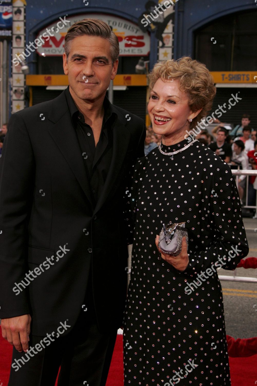 George Clooney Mother Nina Warren Editorial Stock Photo - Stock Image ...