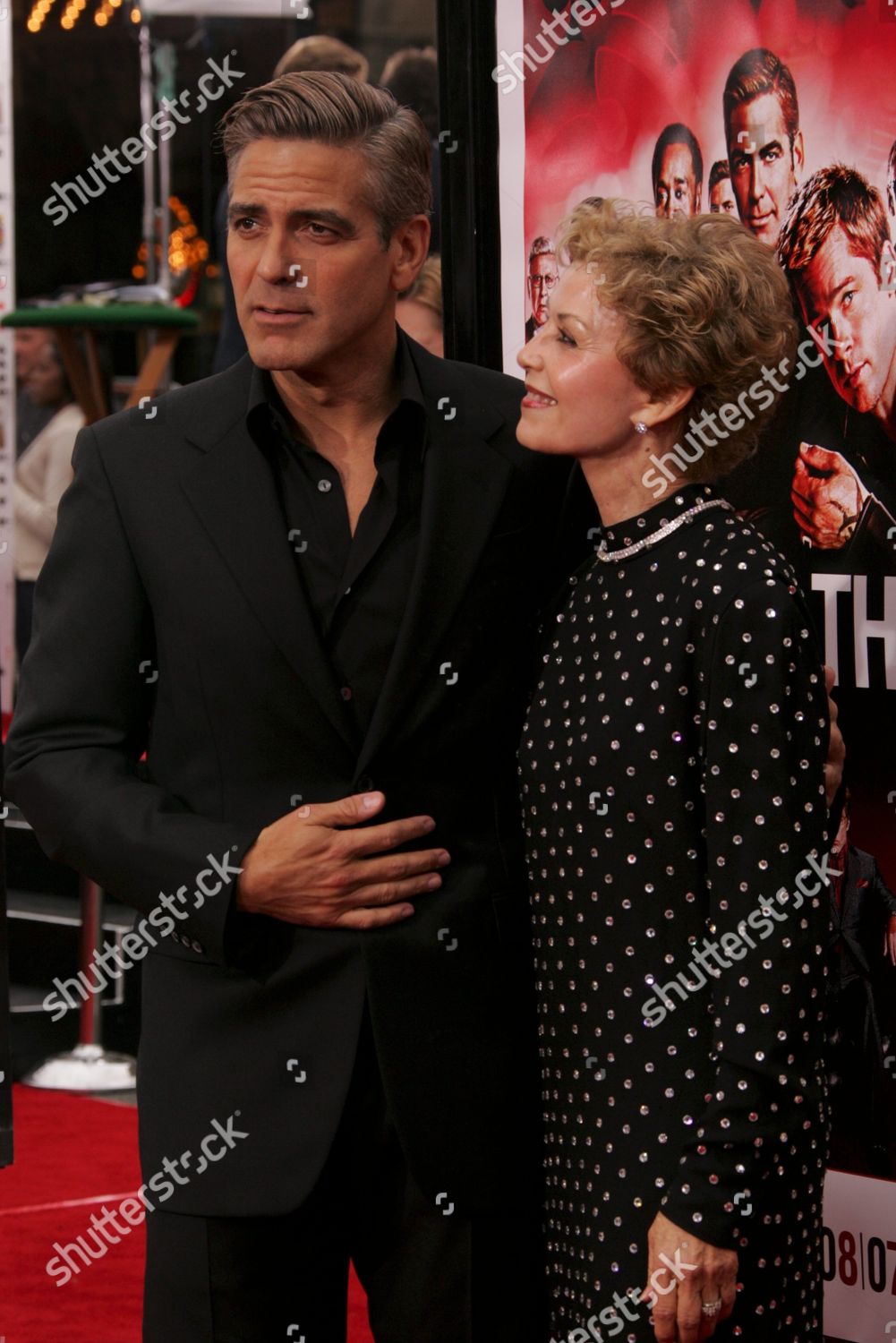 George Clooney Mother Nina Warren Editorial Stock Photo - Stock Image ...