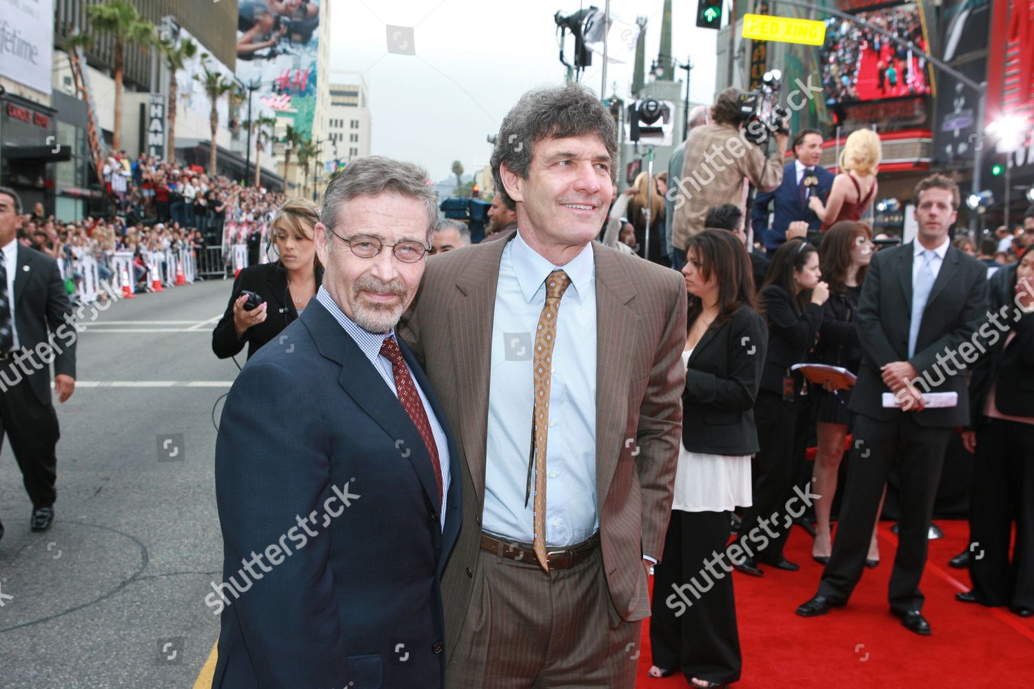 Warner Bros Barry Meyer Alan Horn Editorial Stock Photo - Stock Image ...