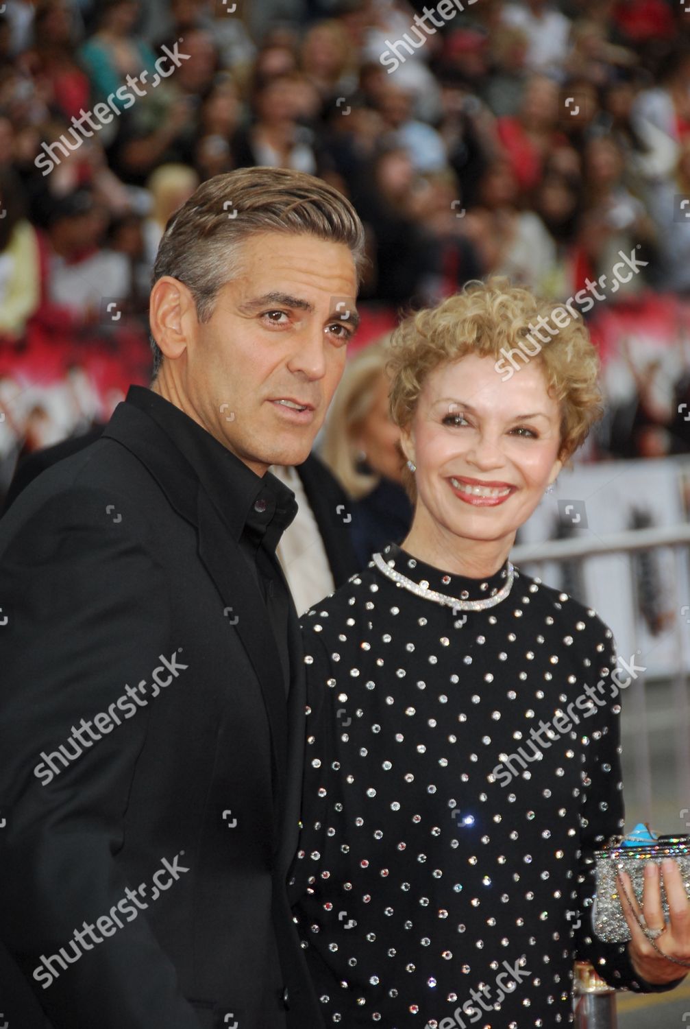George Clooney Mother Nina Warren Editorial Stock Photo - Stock Image ...