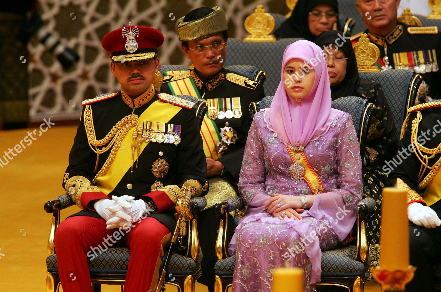 fotos de Prinz Haji Al Muhtadee Billah Frau Foto stock editorial ...