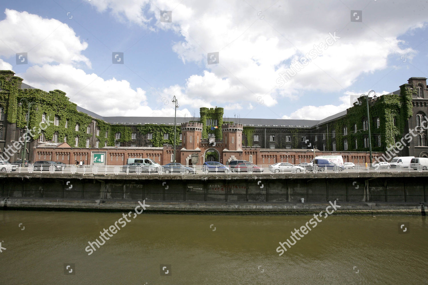 Molenbeek Houses Important Maghrebian Community Centre Editorial Stock ...