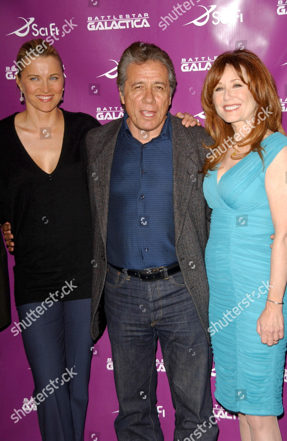 Lucy Lawless Edward James Olmos Mary Editorial Stock Photo - Stock ...