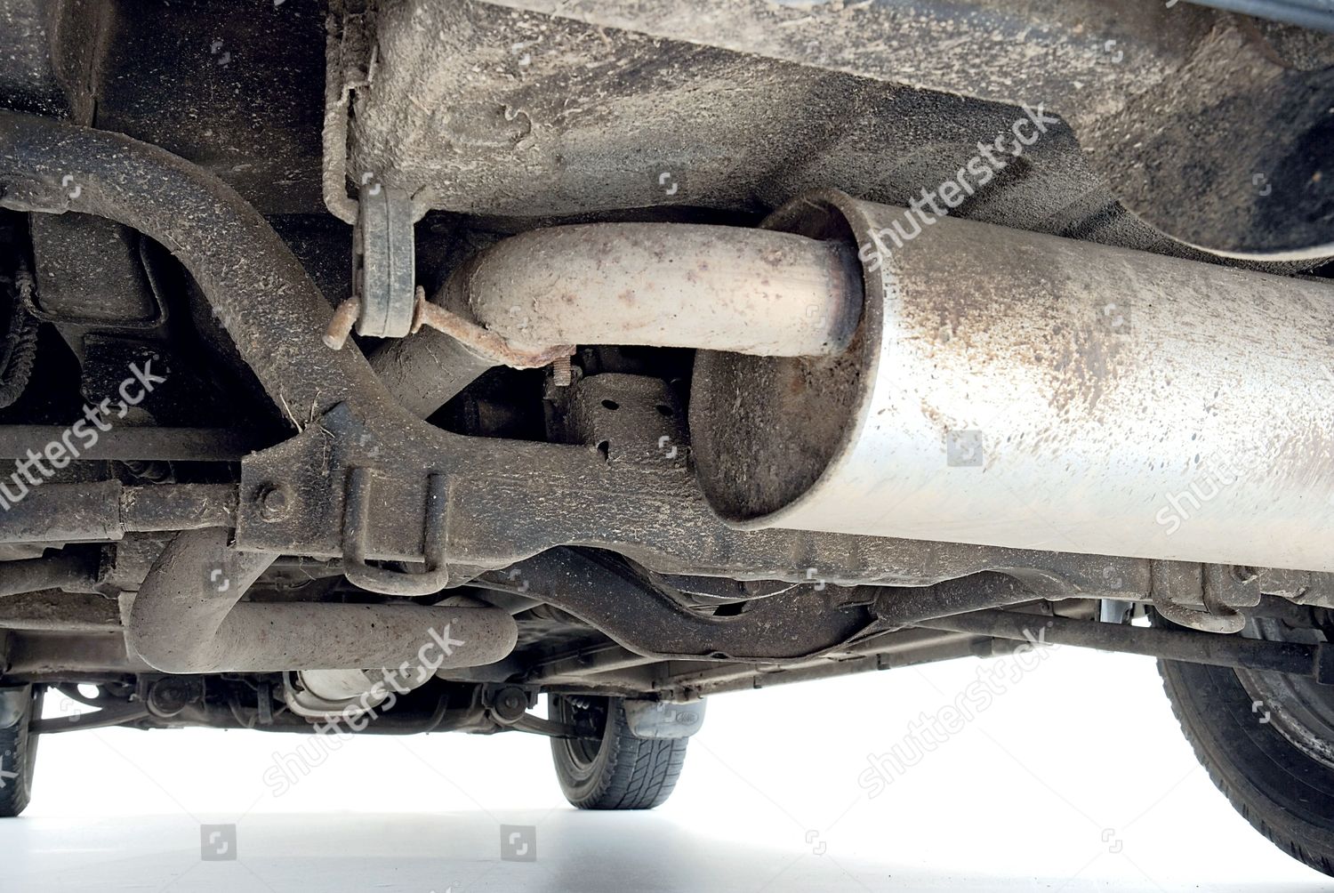 Underside Land Rover Freelander Series Editorial Stock Photo - Stock ...
