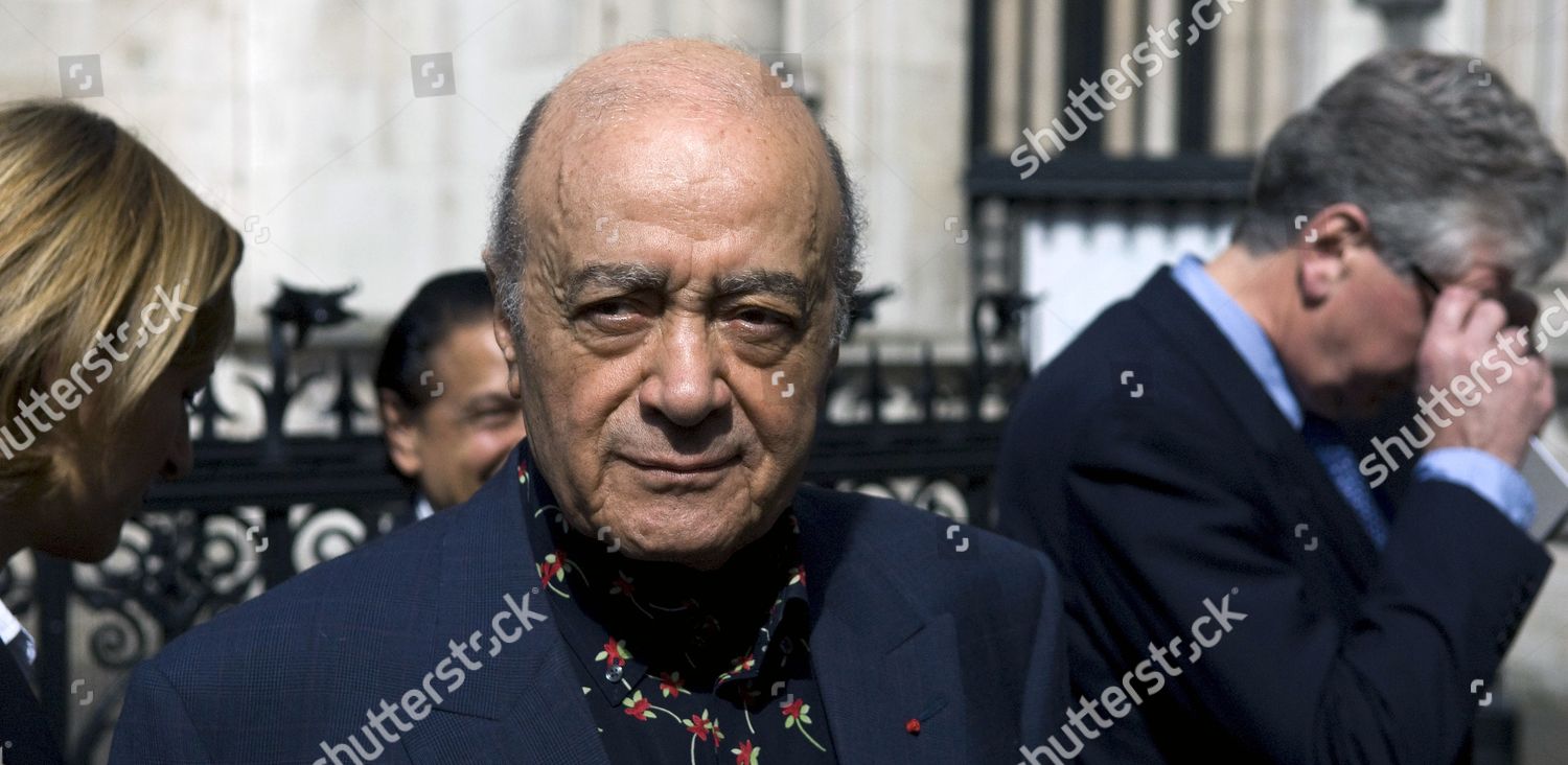 Harrods Chairman Owner Mohamed Al Fayed Editorial Stock Photo - Stock ...