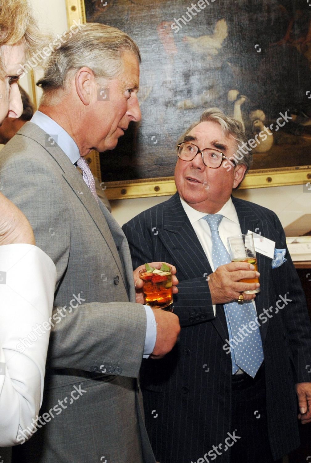 Prince Charles Meeting Ronnie Corbett Editorial Stock Photo - Stock ...