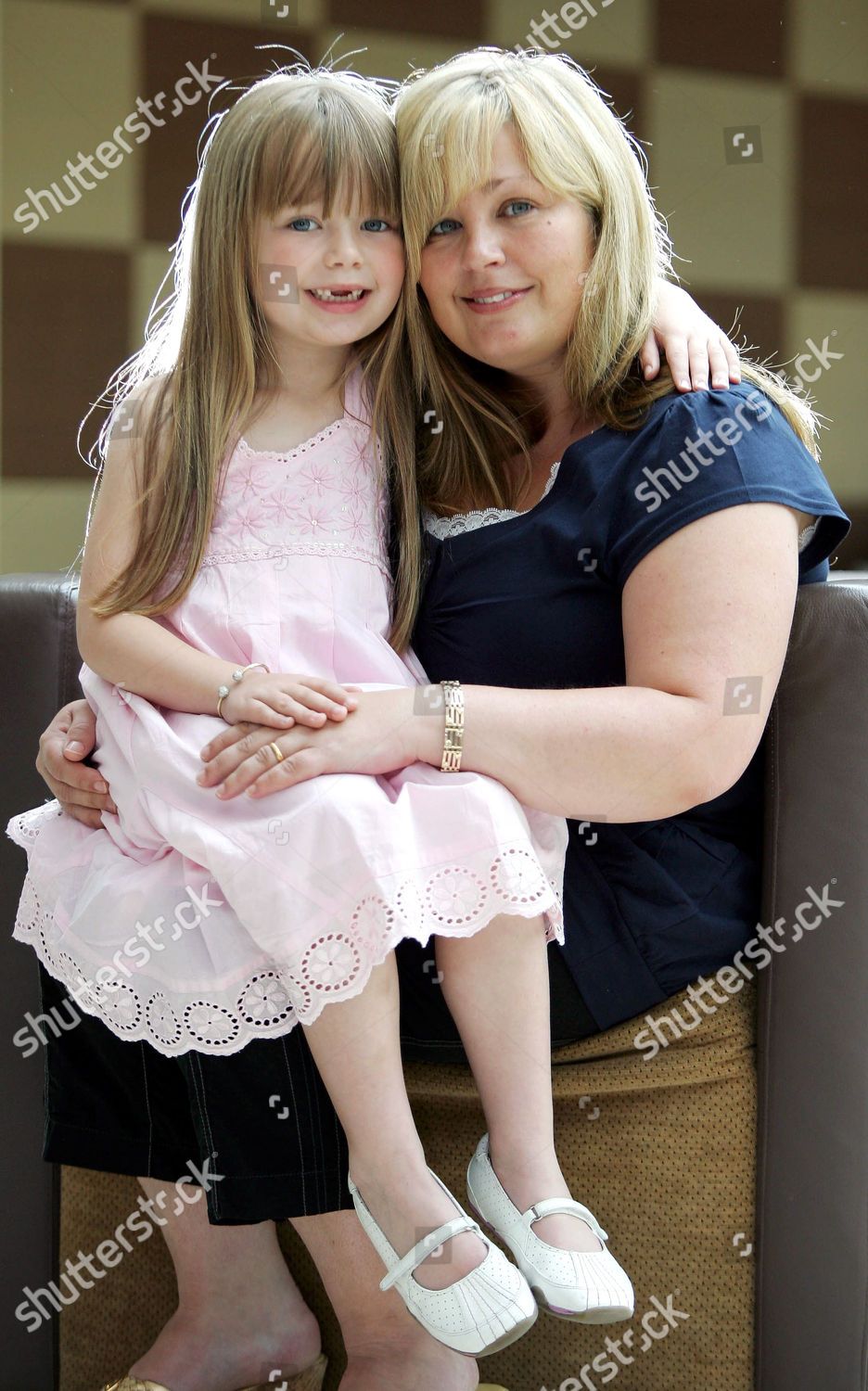 Sixyearold Connie Talbot Her Mother Sharon Editorial Stock Photo ...