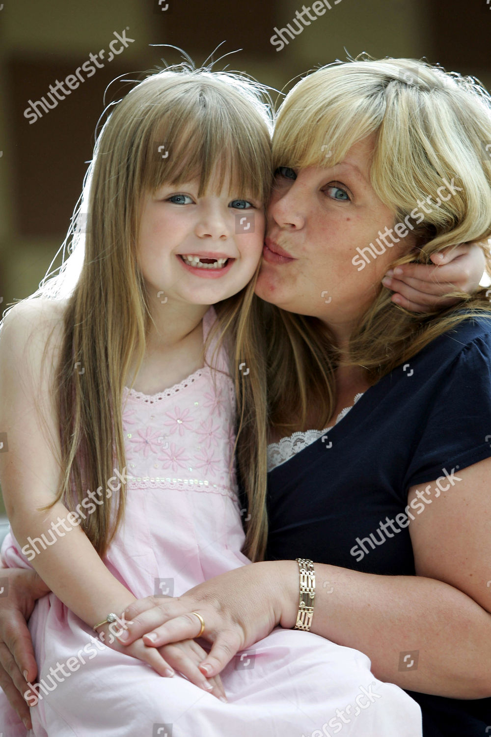 Sixyearold Connie Talbot Her Mother Sharon Editorial Stock Photo ...