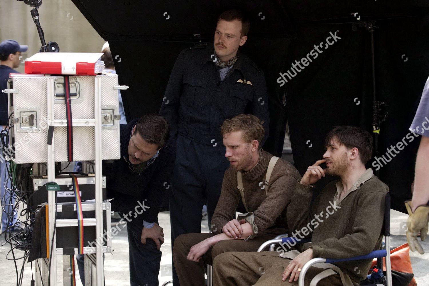 Behind Scenes Robert Whitlock Jason Priestly Editorial Stock Photo ...