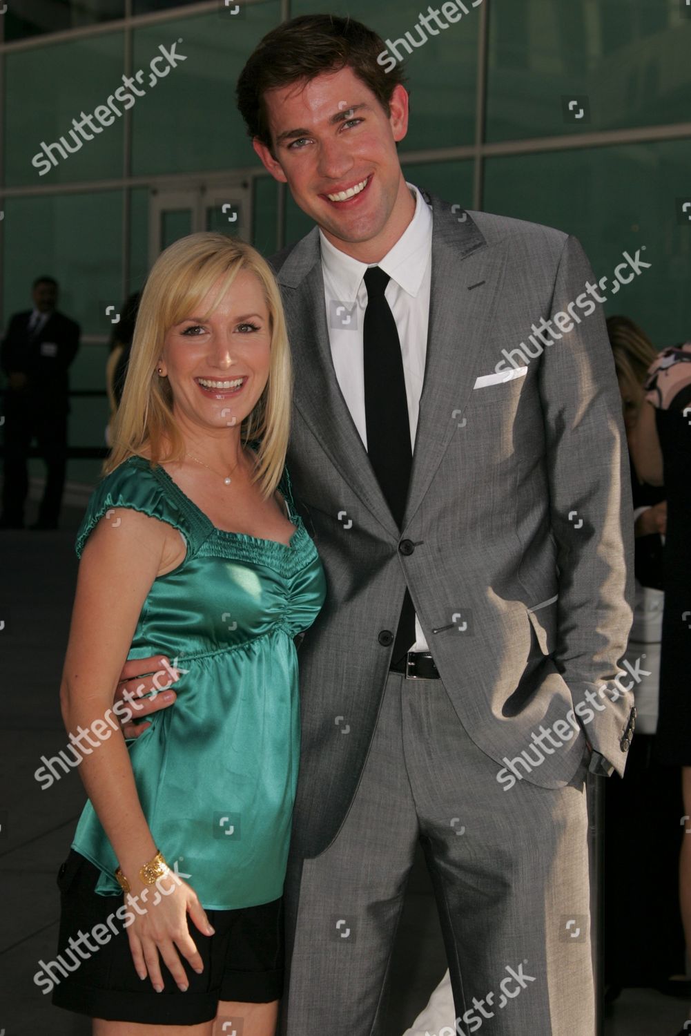 Angela Kinsey John Krasinski Editorial Stock Photo - Stock Image ...