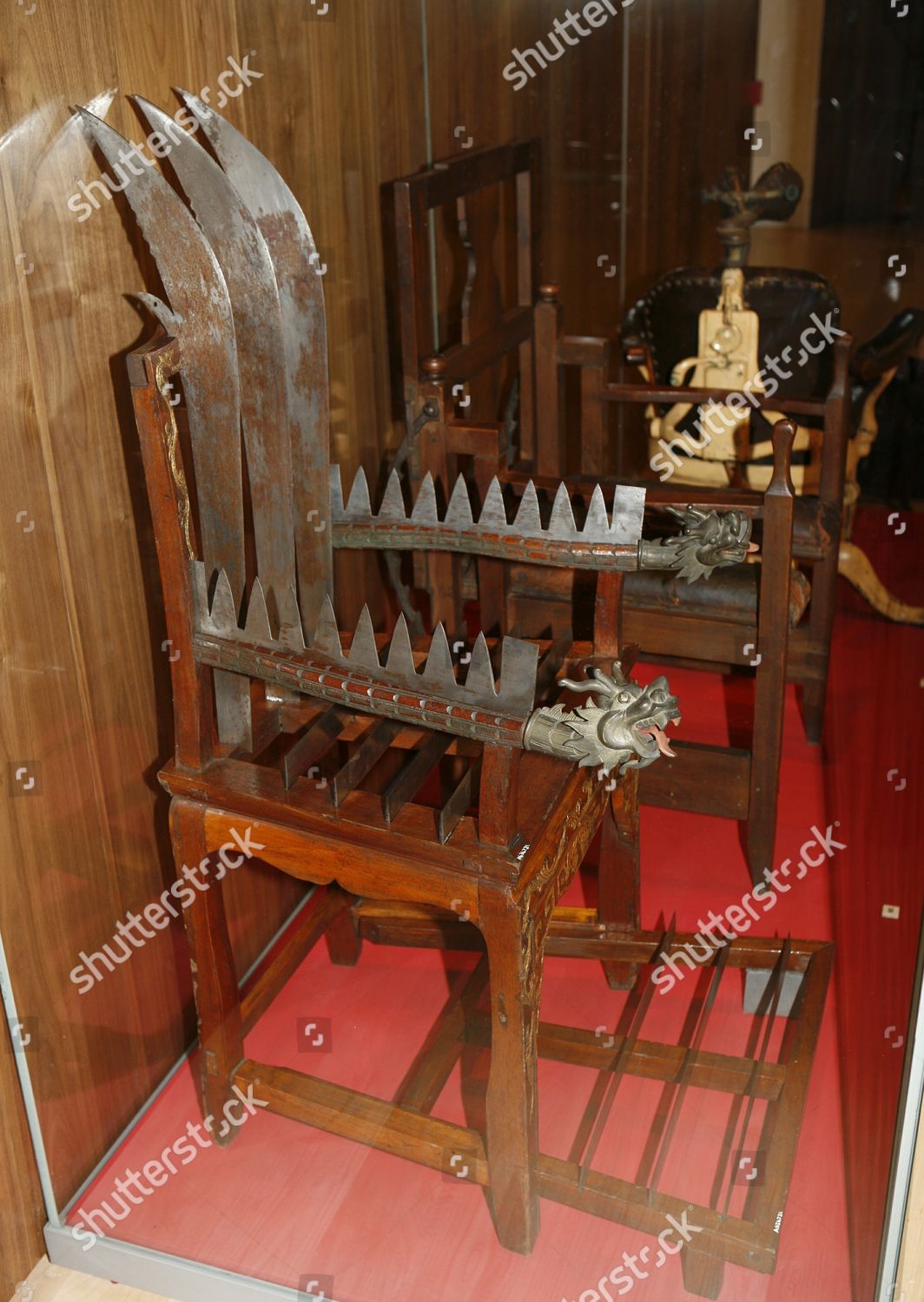 Chinese Tortureexecution Chair Editorial Stock Photo - Stock Image ...