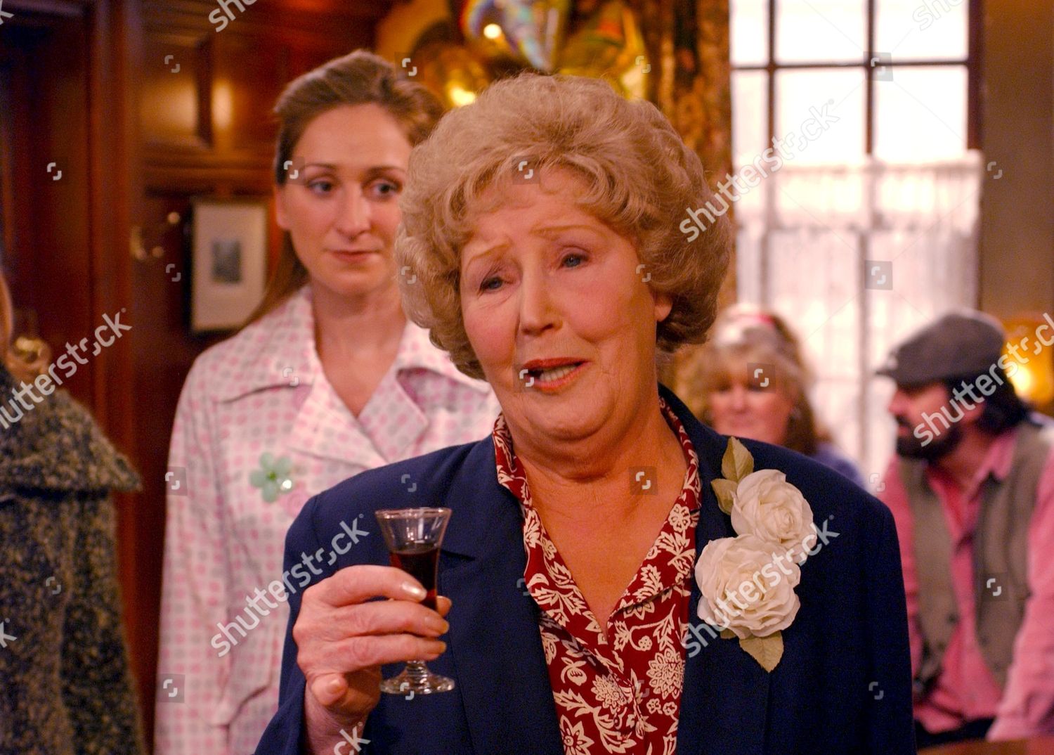 Emmerdale Tv 2005 Betty Eagleton Paula Editorial Stock Photo - Stock ...