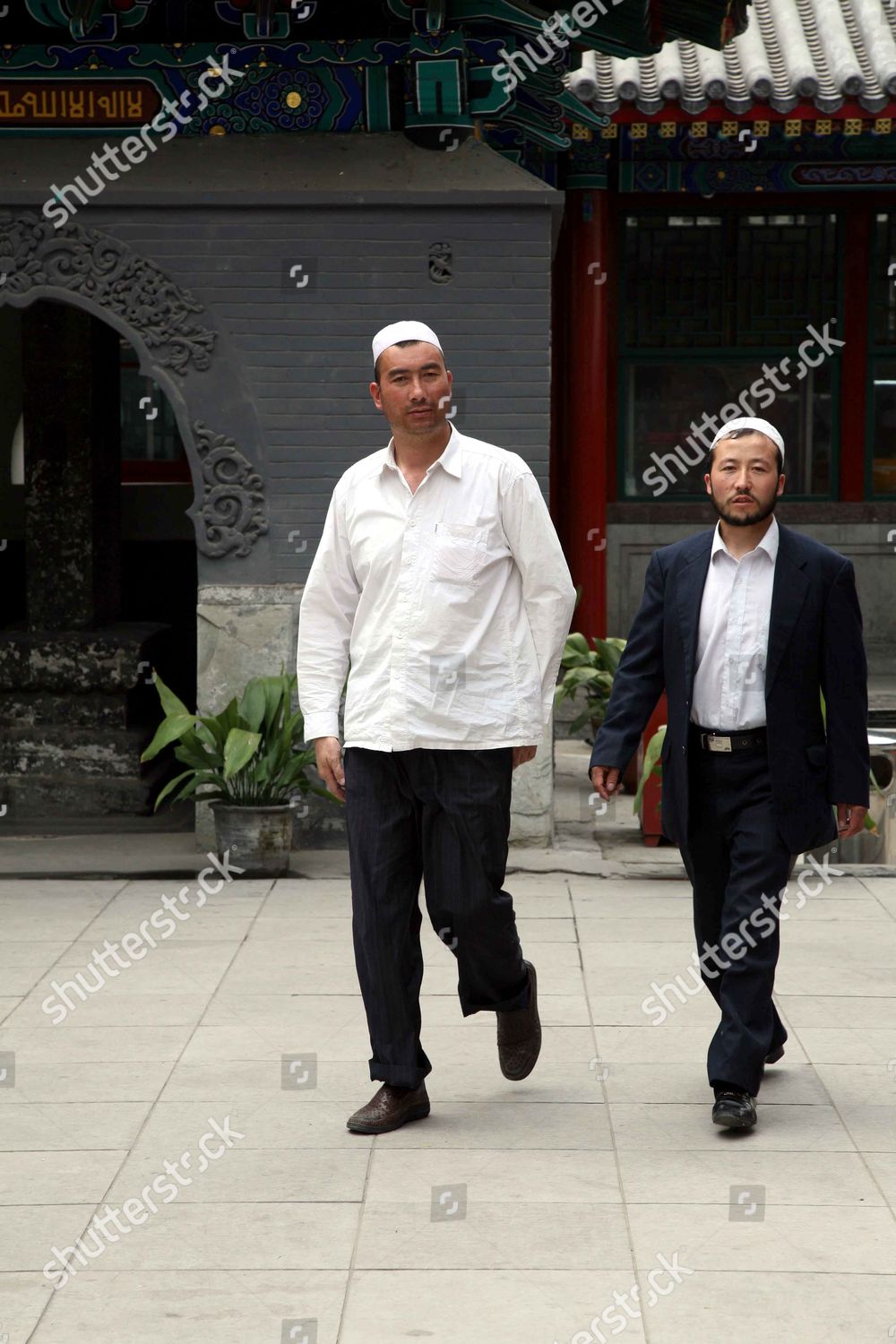 Chinese Muslim Men Niujie Mosque Muslim Editorial Stock Photo - Stock ...