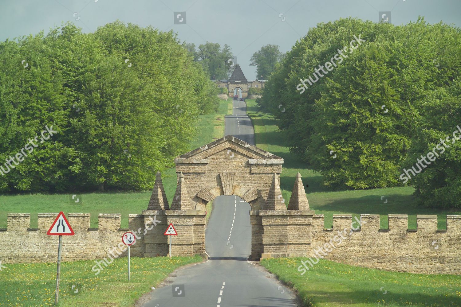 Entrance Grounds Castle Howard North Yorkshire Editorial Stock Photo ...