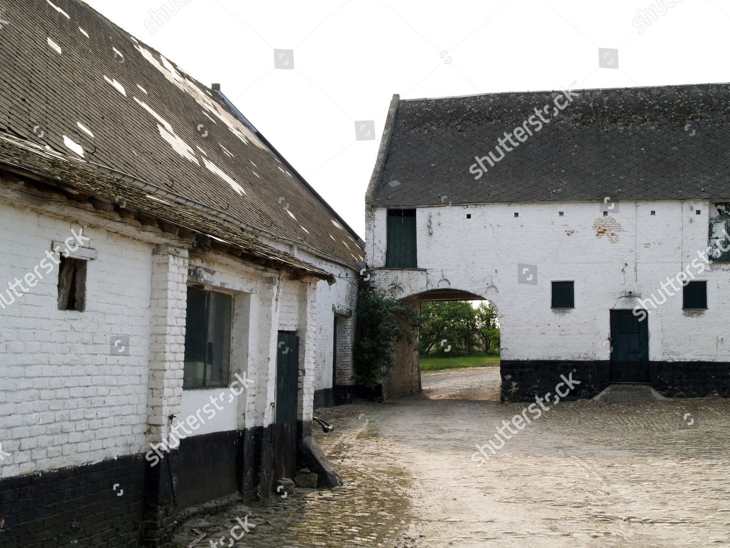 Battlefield Waterloo Hotly Contested Farm La Editorial Stock Photo ...