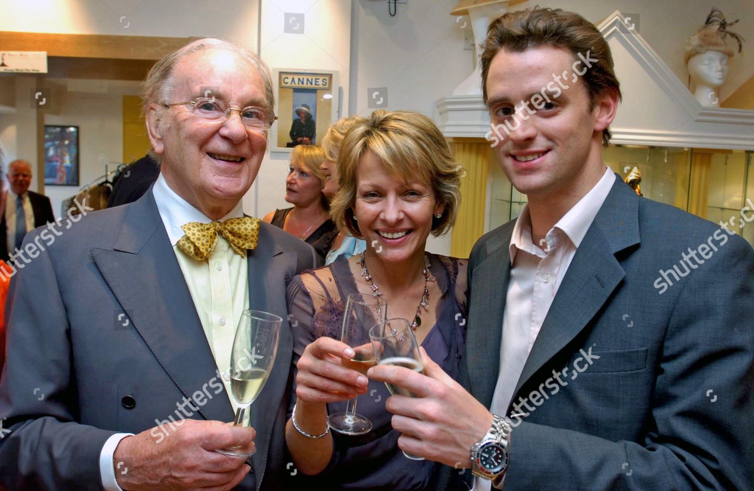 Apprentice Winner Simon Ambrose His Grandfather Editorial Stock Photo ...