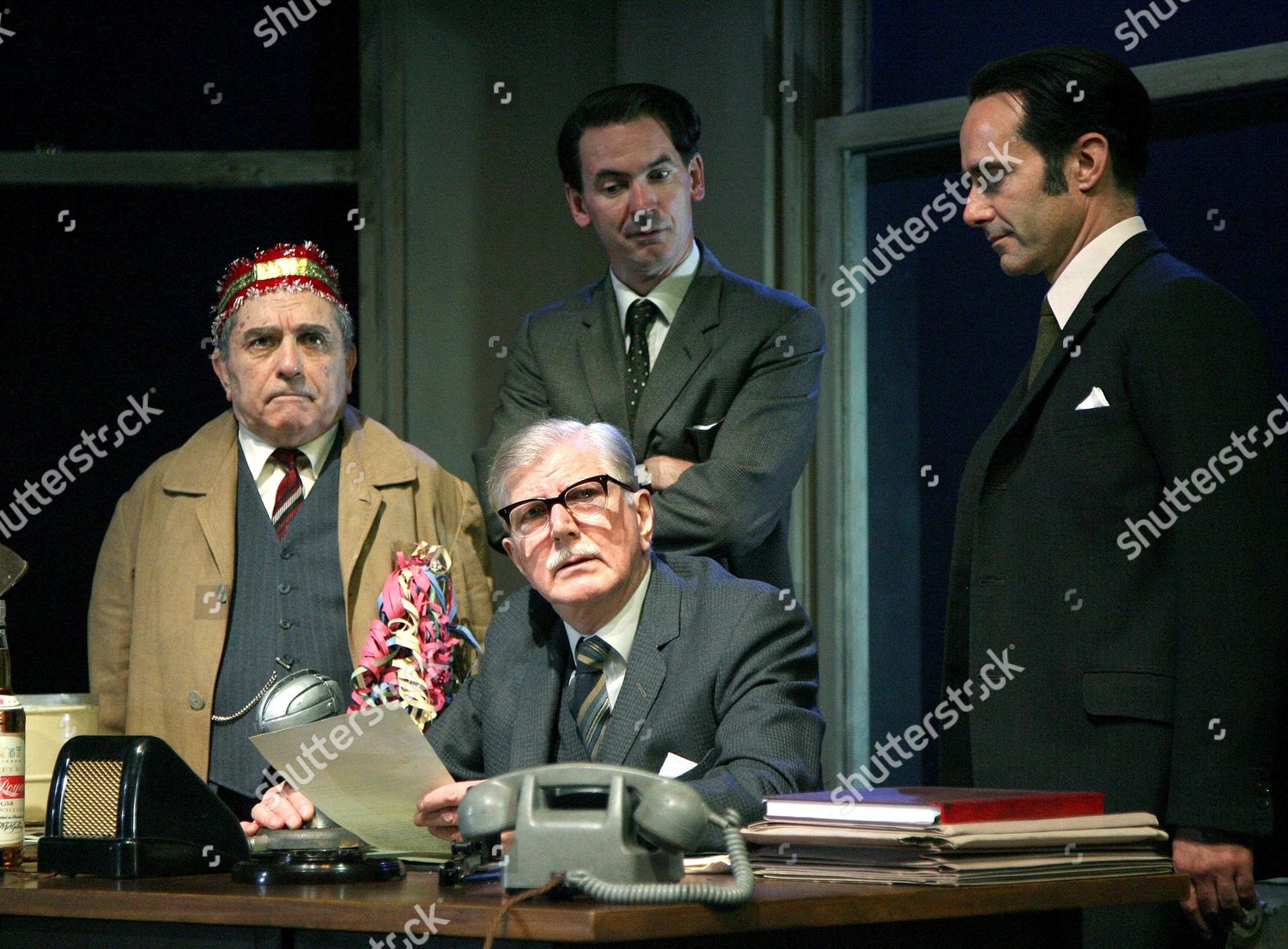 Henry Woolf Tubb Paul Ritter Lush Editorial Stock Photo - Stock Image ...