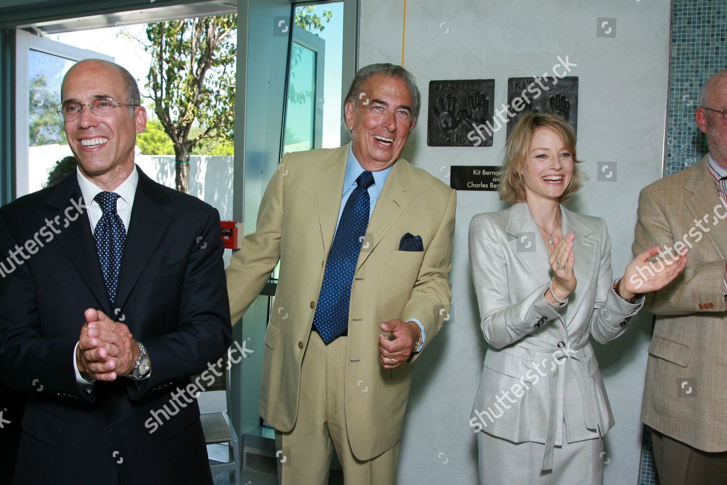 Jeffrey Katzenberg Frank Mancuso Jodie Foster Editorial Stock Photo ...