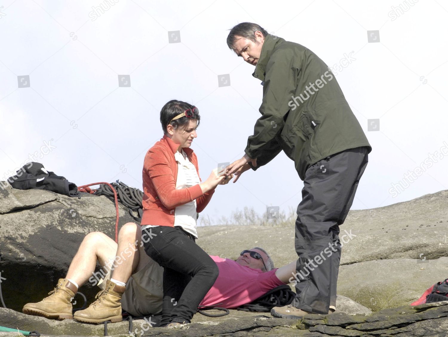 Neil Morrissey Filming Waterloo Road Neil Editorial Stock Photo - Stock ...