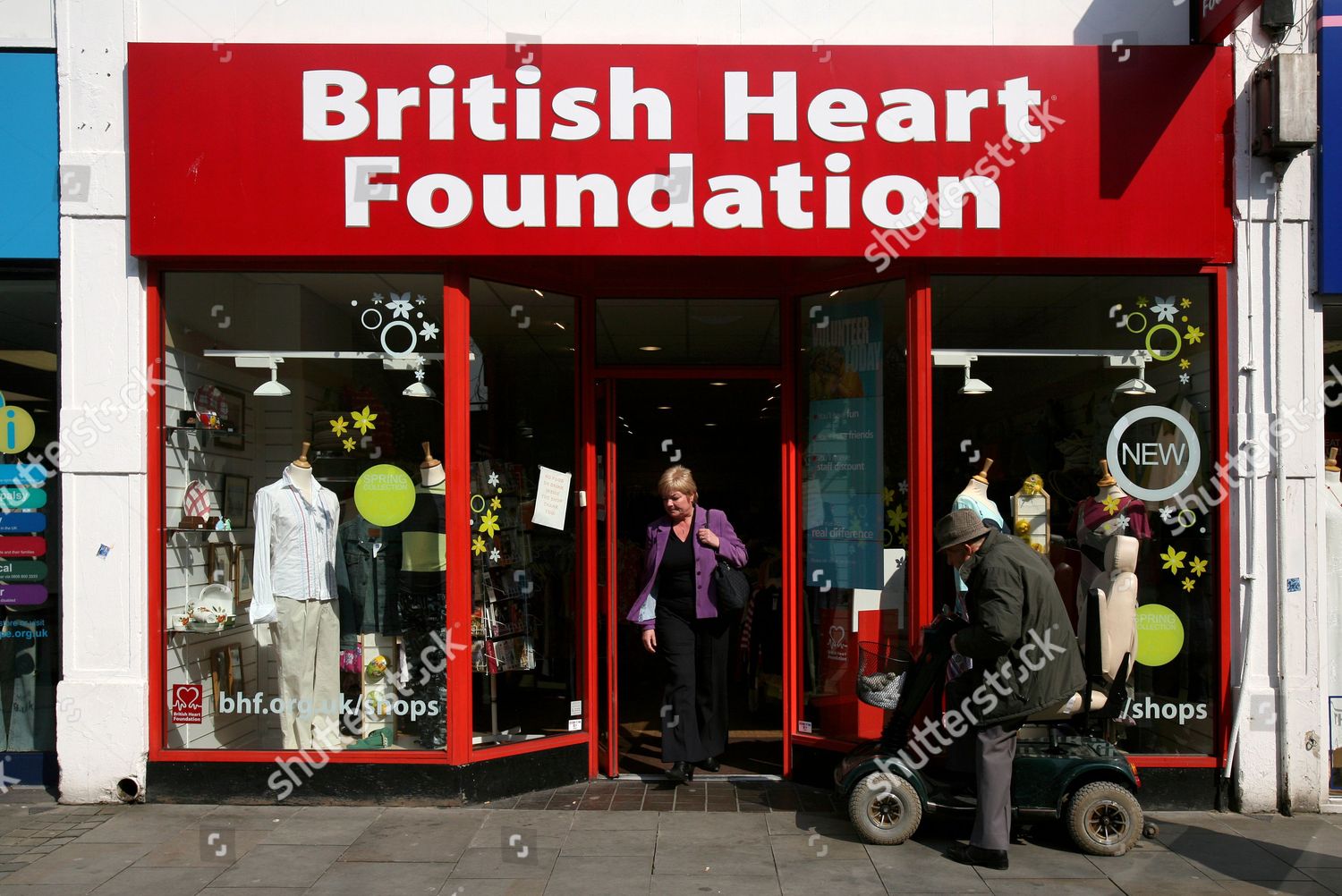 British Heart Foundation Charity Shop Editorial Stock Photo - Stock ...