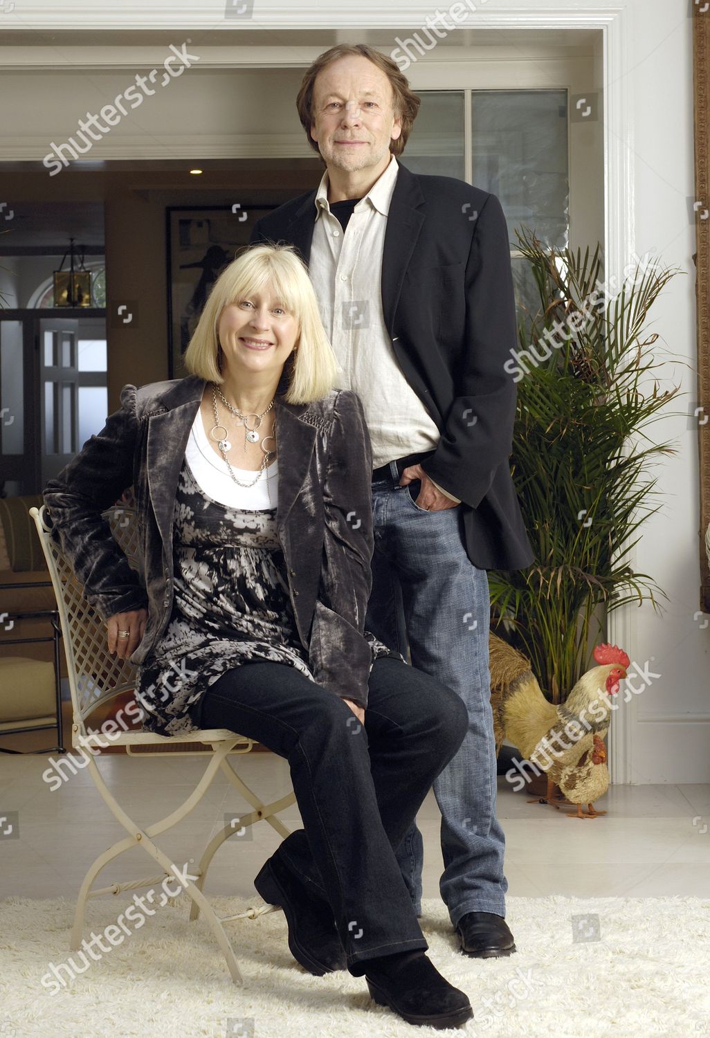 Bev Sage Alan Smith Home House Editorial Stock Photo - Stock Image ...