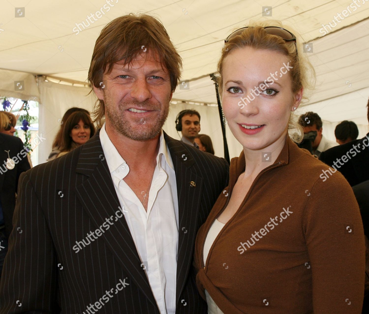 Sean Bean Girlfriend Georgina Sutcliffe Editorial Stock Photo - Stock ...