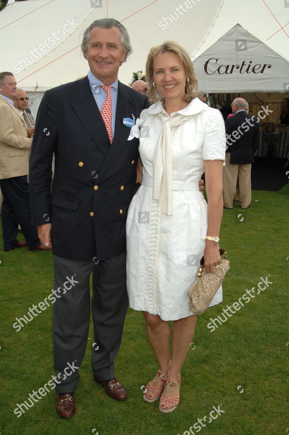 Arnaud Bamberger Wife Carla Editorial Stock Photo - Stock Image ...