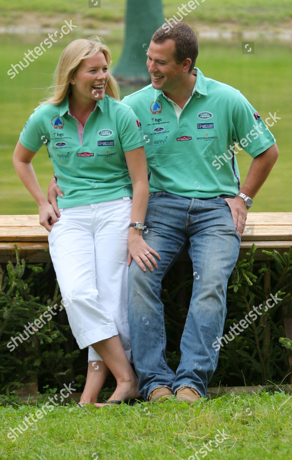 Autumn Kelly Peter Phillips Photocall Their Editorial Stock Photo ...