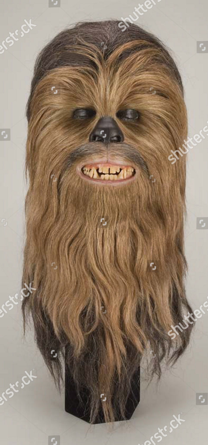 Original Chewbacca Head Worn By British Editorial Stock Photo - Stock ...