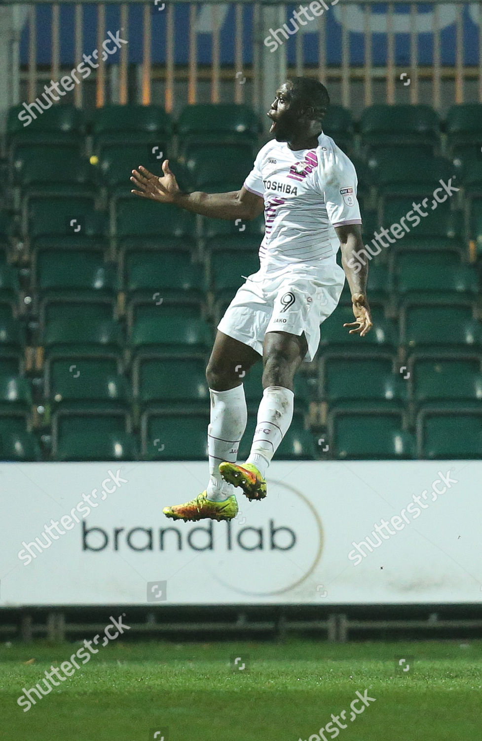 John Akinde Barnet Celebrates After Scoring Editorial Stock Photo ...