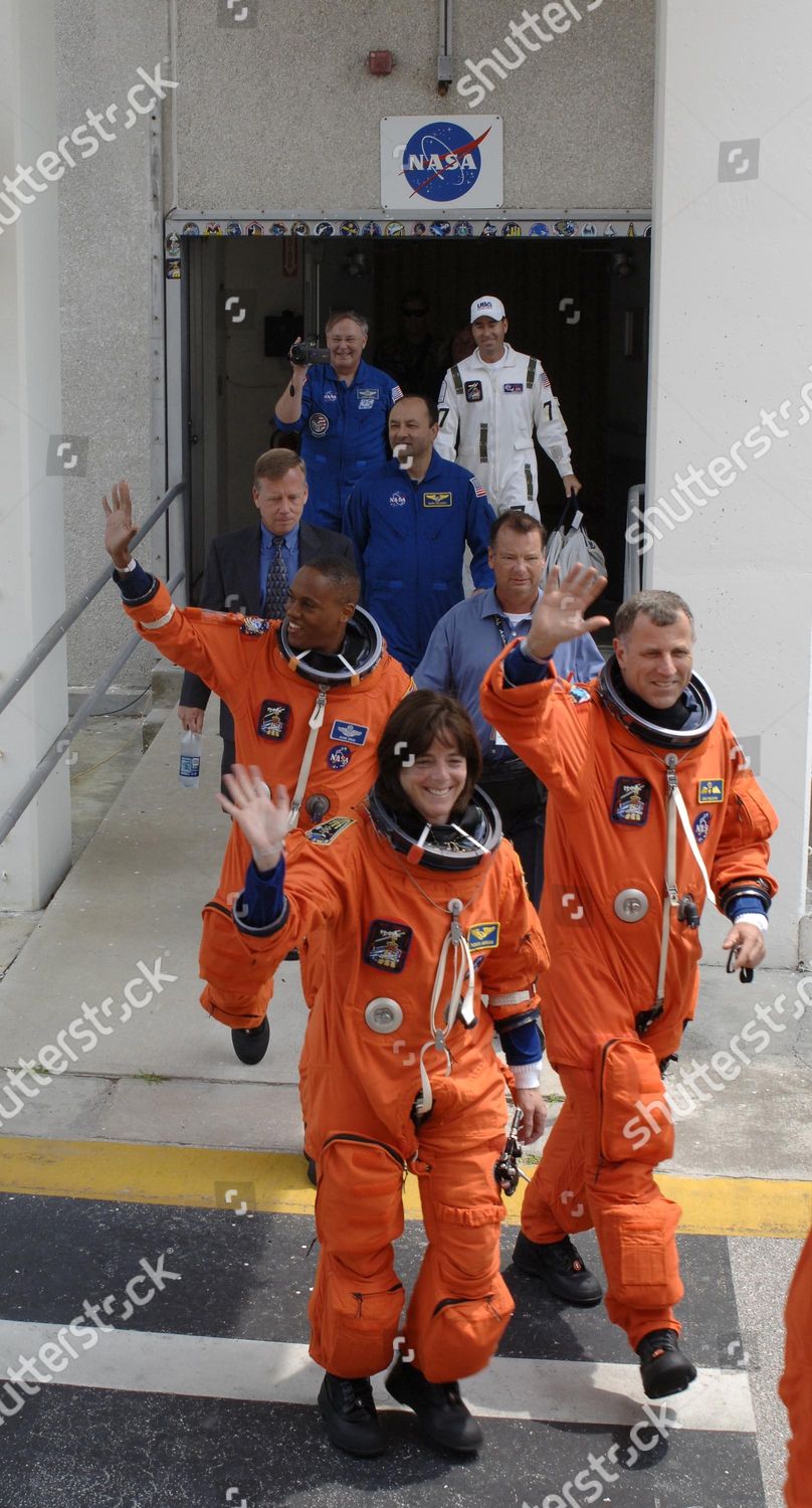 Sts118 Crew Stride Out Operations Checkout Editorial Stock Photo ...
