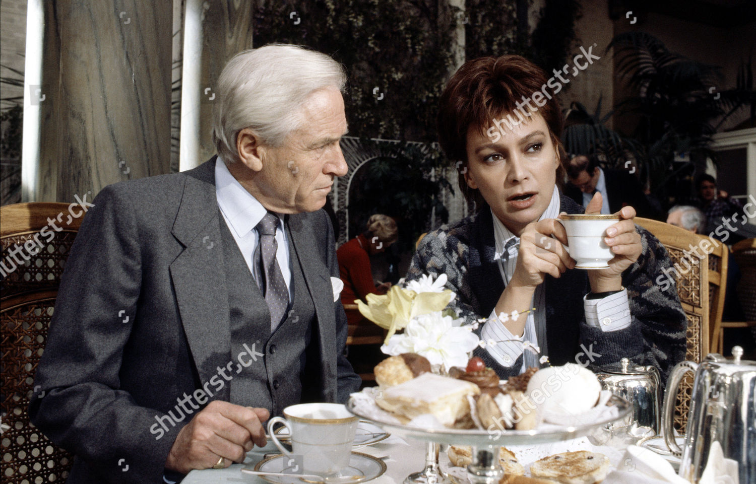 Alan Macnaughtan Francesca Annis Inside Story Editorial Stock Photo ...