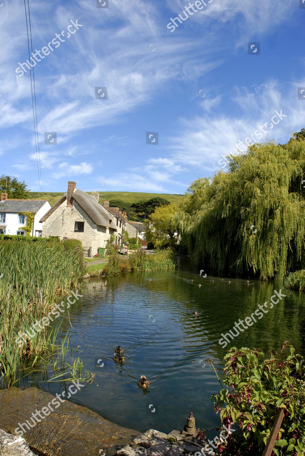 Overcombe Real Name Sutton Poyntz Featured Editorial Stock Photo ...