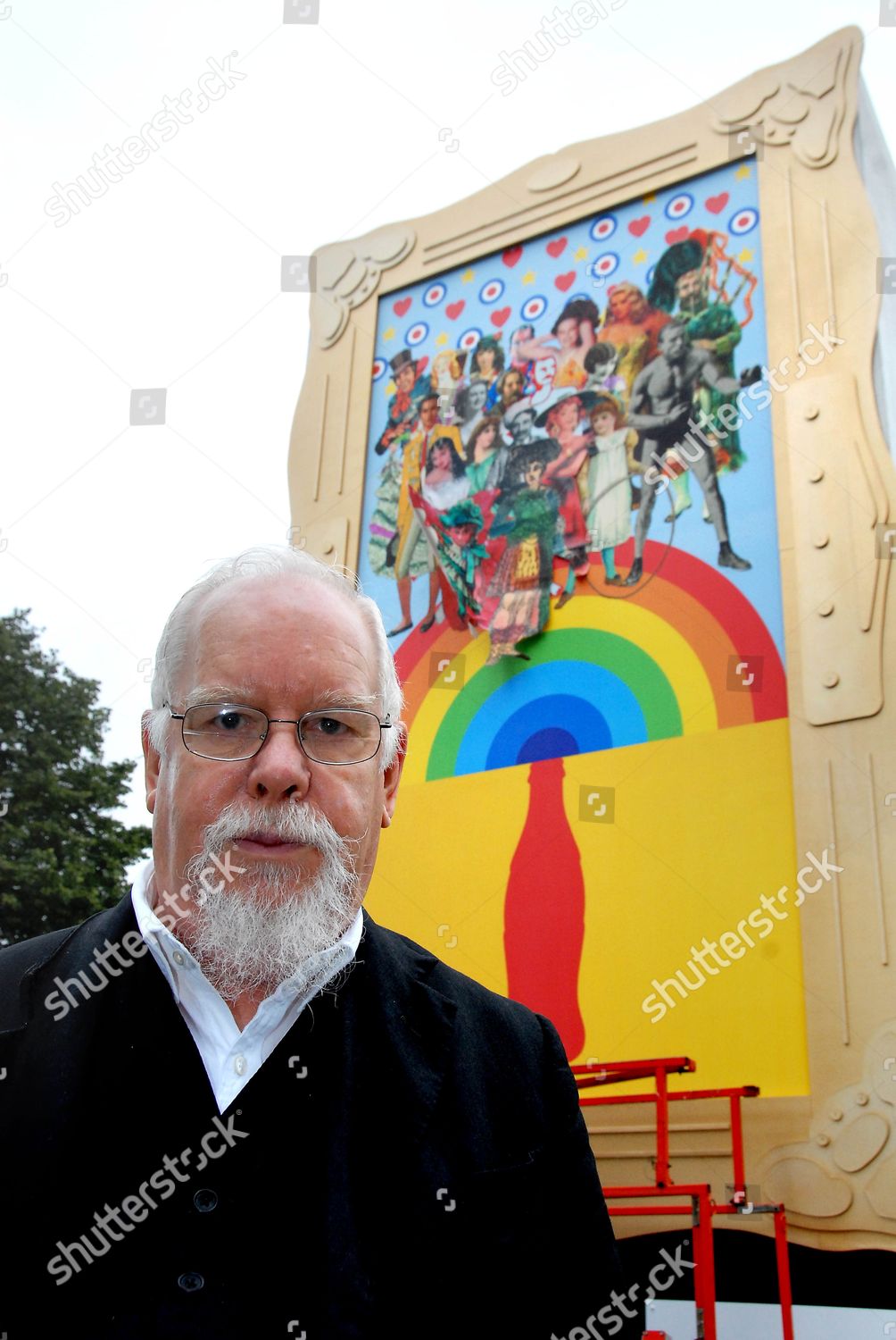 Sir Peter Blake Godfather British Pop Editorial Stock Photo - Stock ...