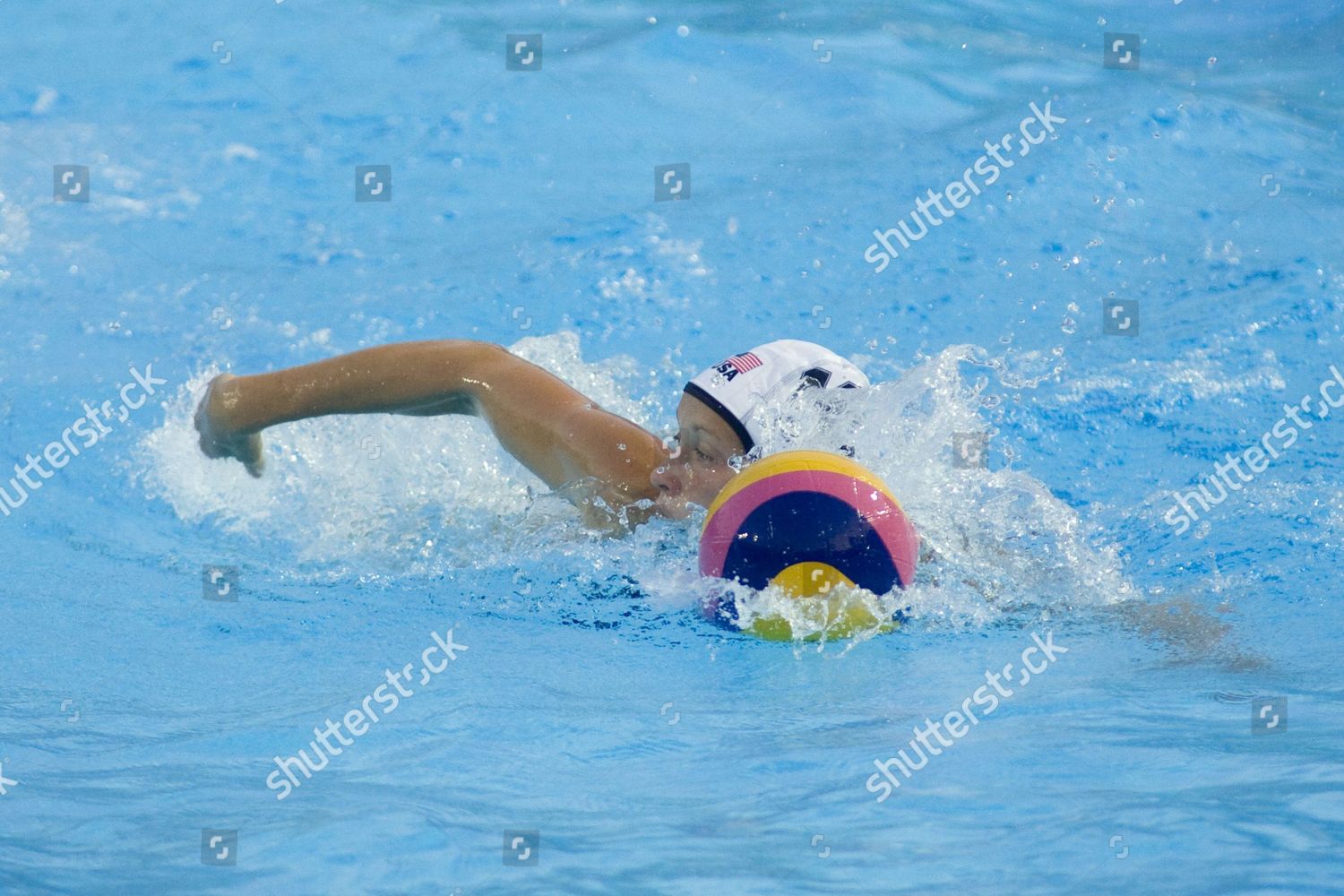 Alison Gregorka Usa Swimming Ball While Editorial Stock Photo - Stock ...