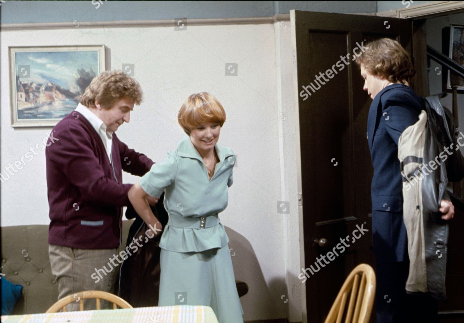 Peter Adamson Len Fairclough Diane Grayson Editorial Stock Photo ...