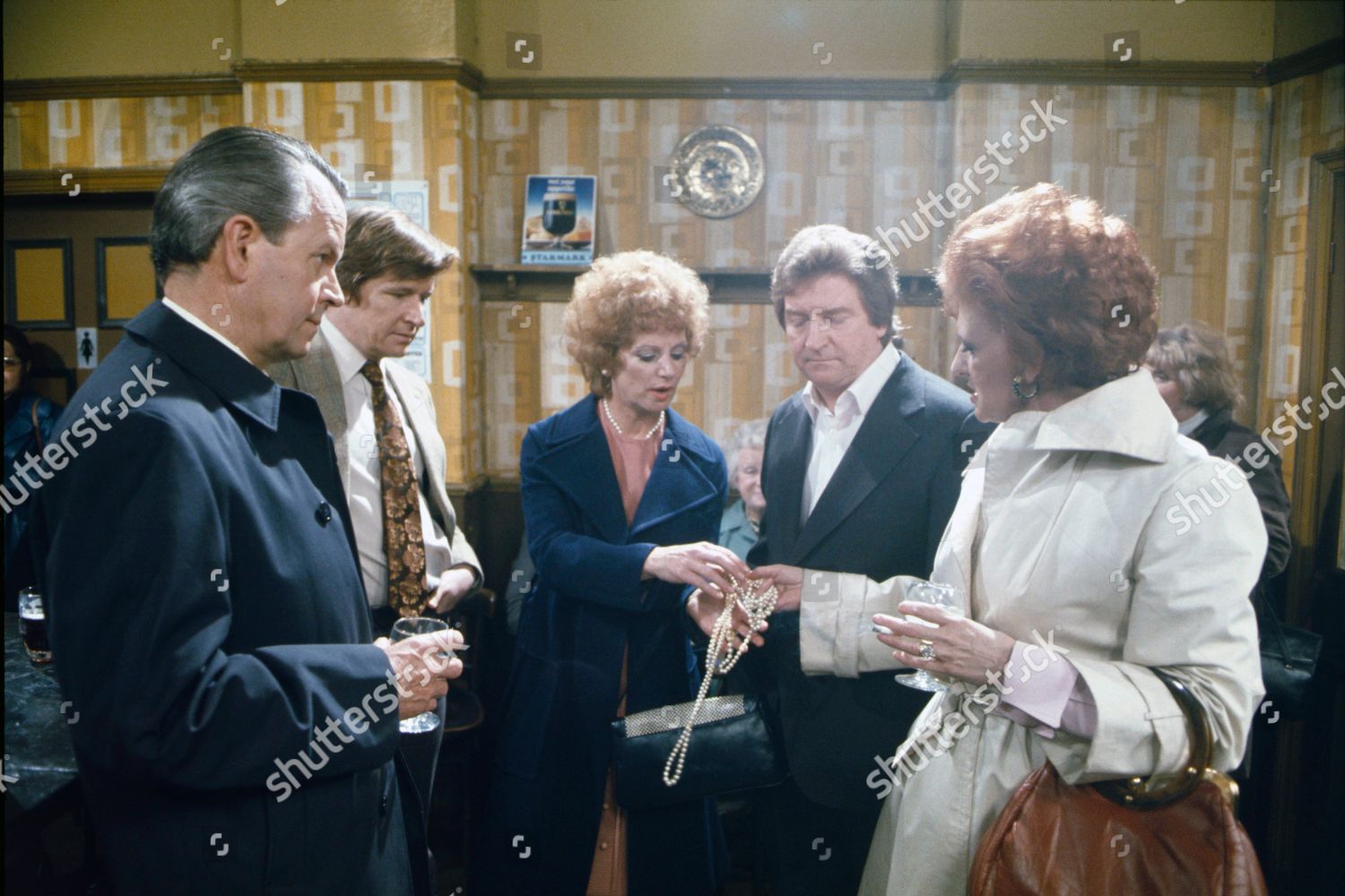 Barrie Cookson Ted Brownlow William Roache Editorial Stock Photo ...