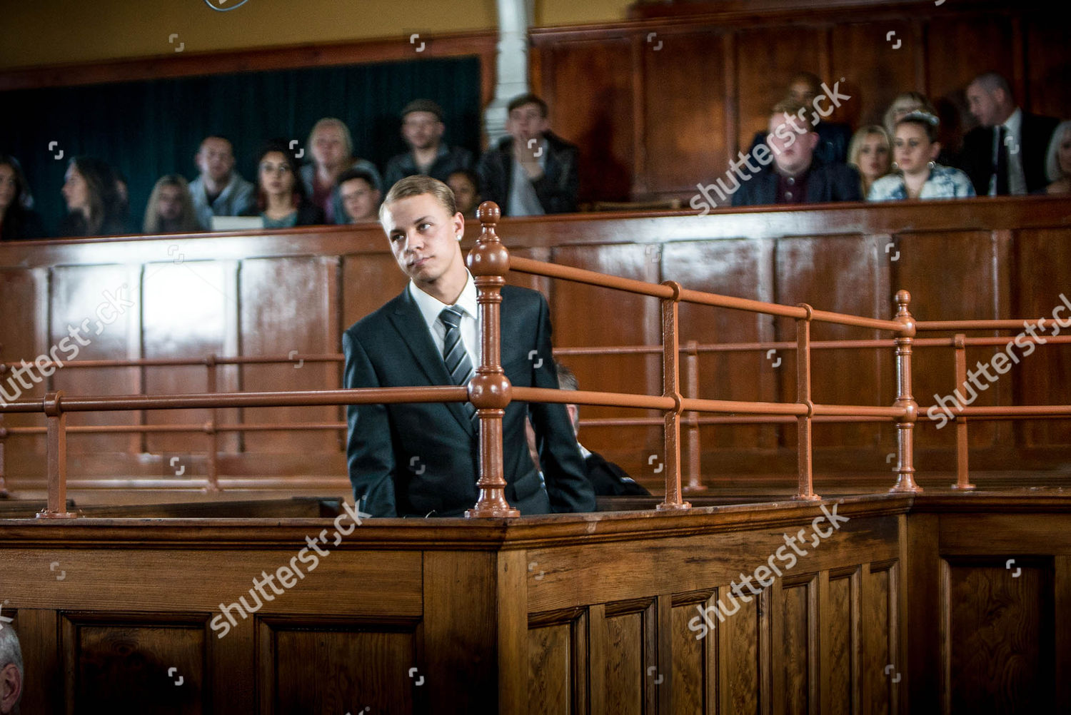 Foreman Jury Pronounces Verdict Claytons Played Editorial Stock Photo ...
