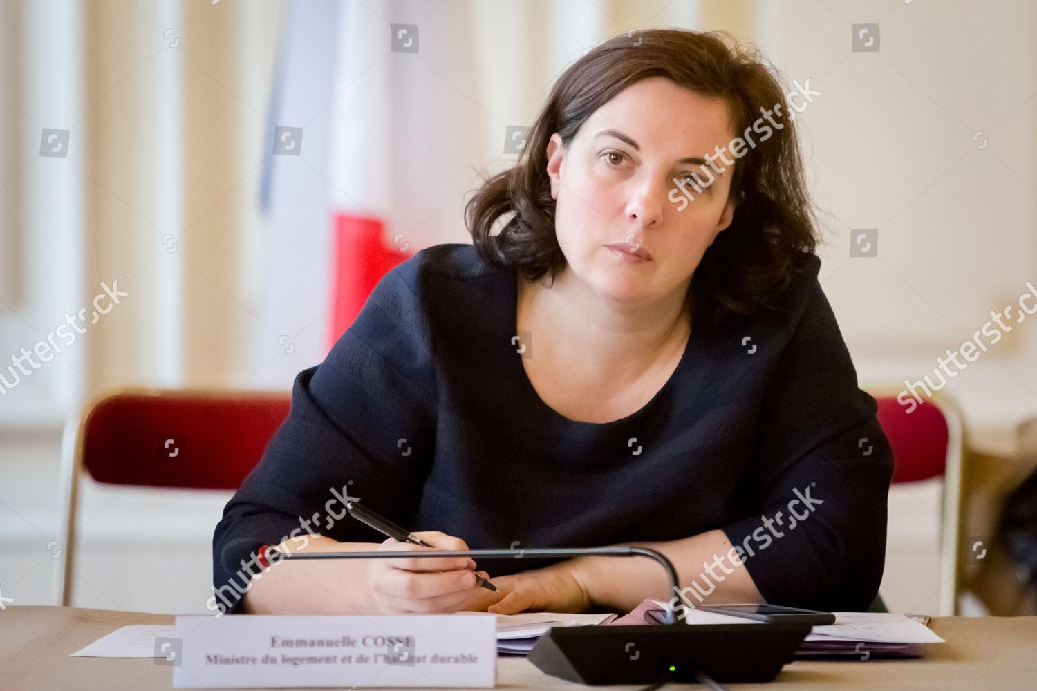 Emmanuelle Cosse French Housing Minister During Editorial Stock Photo ...