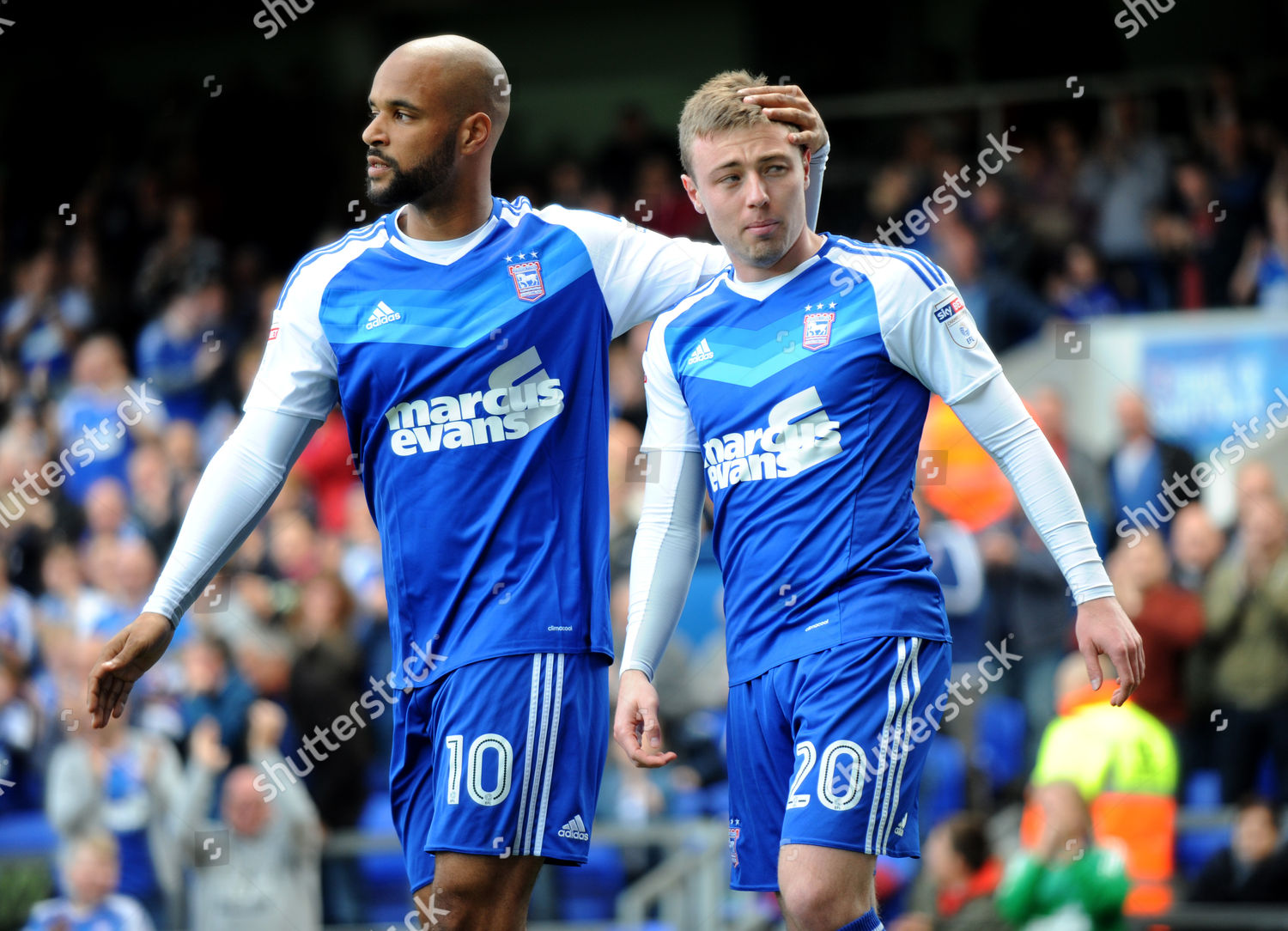 Freddie Sears Ipswich Town Celebrates Scoring Editorial Stock Photo ...
